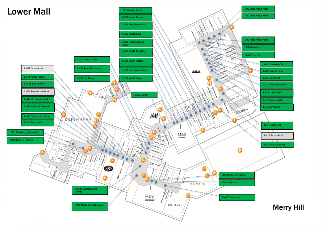 Merry Hill Shopping Centre - SpacePro