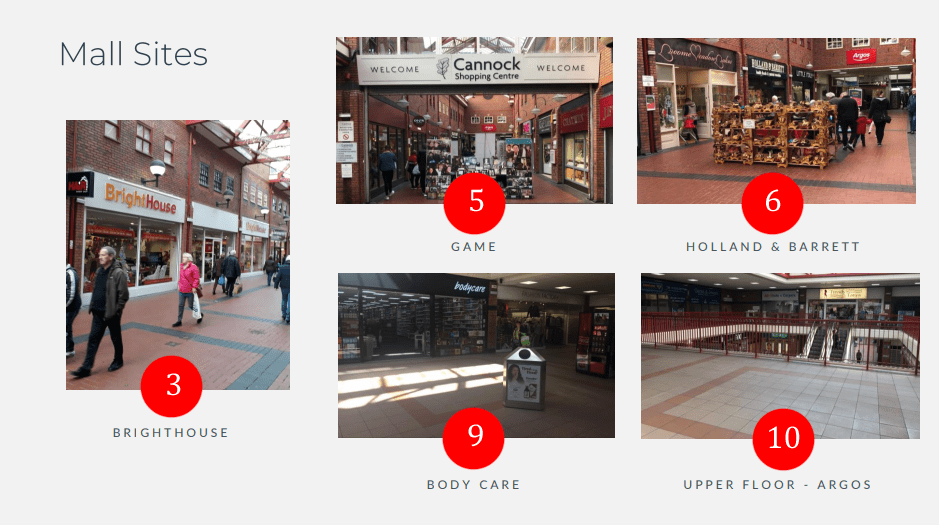 Cannock Shopping Centre - SpacePro